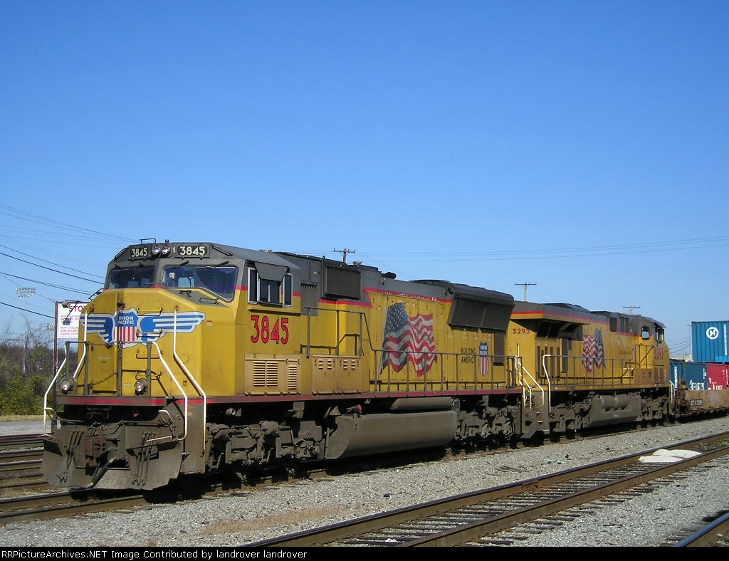 UP 3845 Dead In The Yard